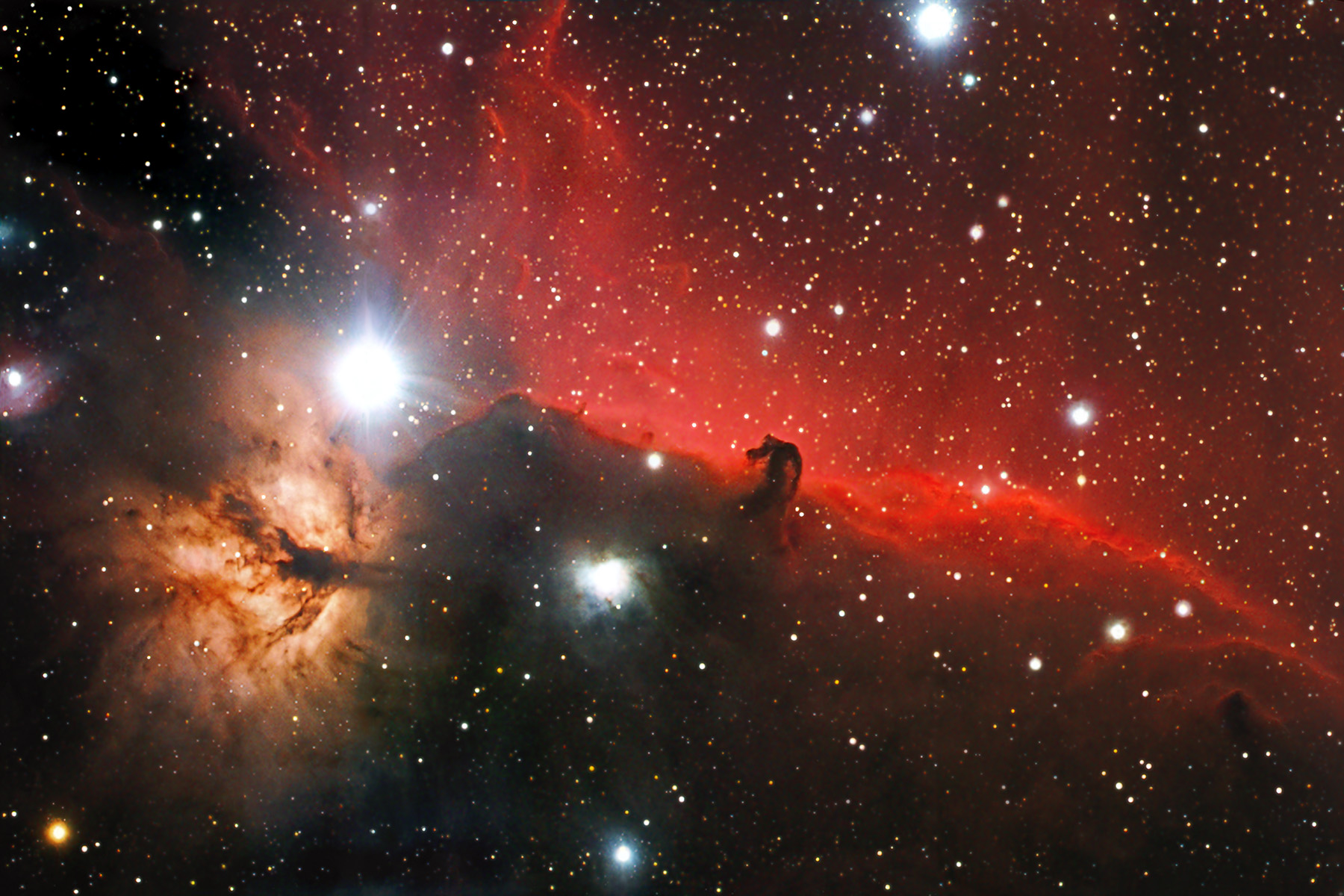 Distance Flame Nebula