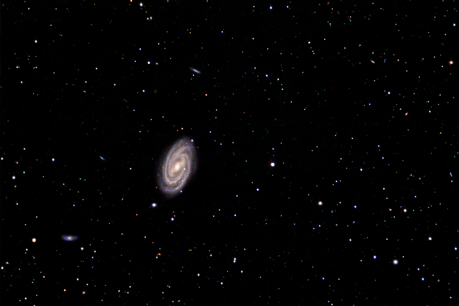 M109 /NGC 3992 Barred Spiral Galaxy - Astrophography