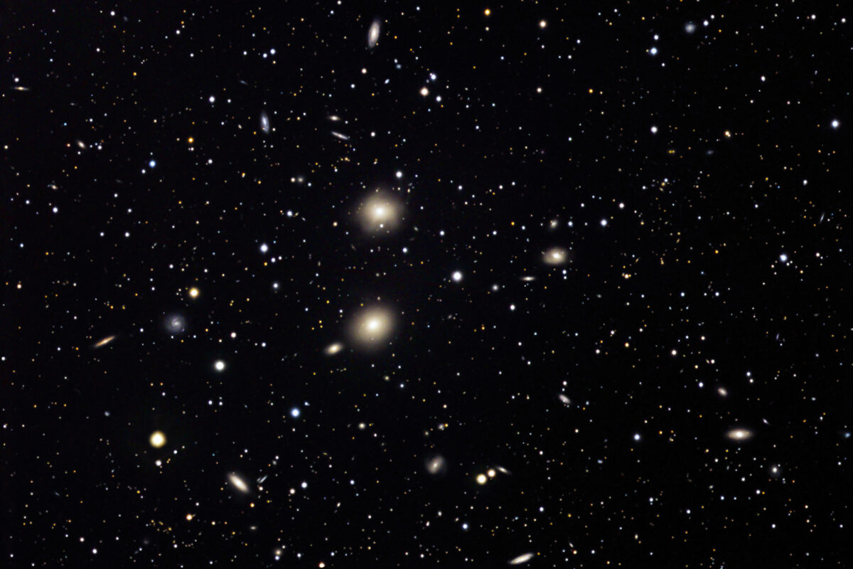 Pegasus Galaxy Cluster - Astrophography